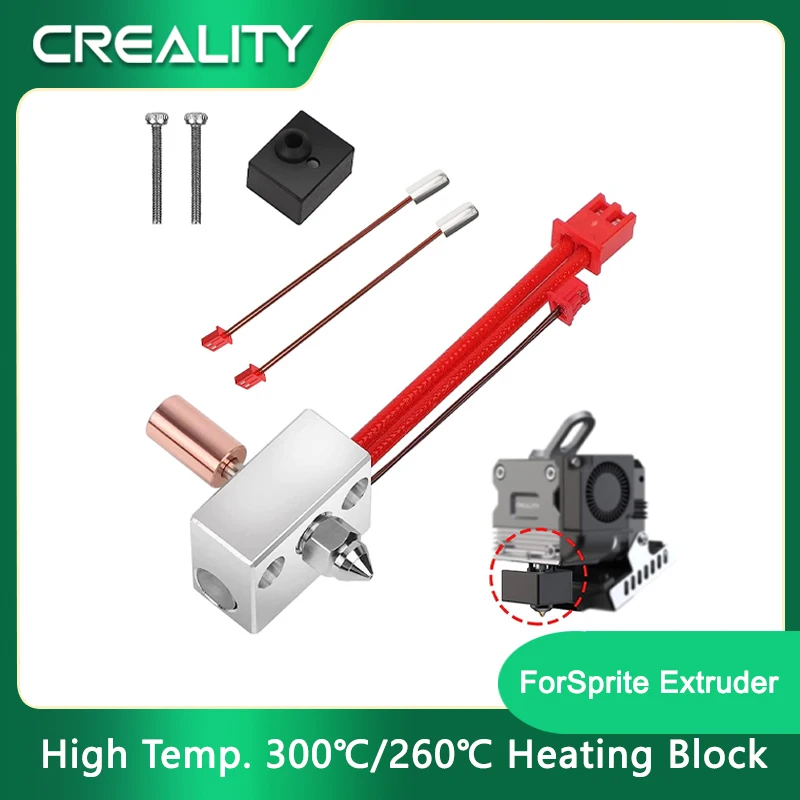 CREALITY-High-Temperature-300-Heating-Block-Kit-For-Ender-3-S1-CR-10 ...