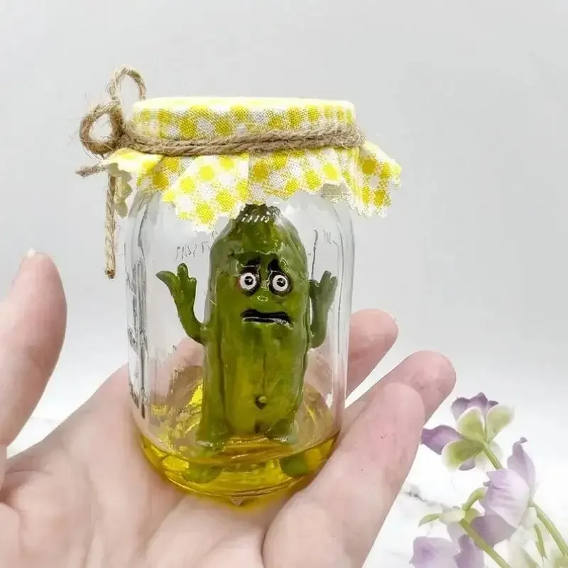 Grumpy-Pickle-In-A-Jar-Sculpture-Funny-Aojiao-Jar-Pickle-Cartoon ...