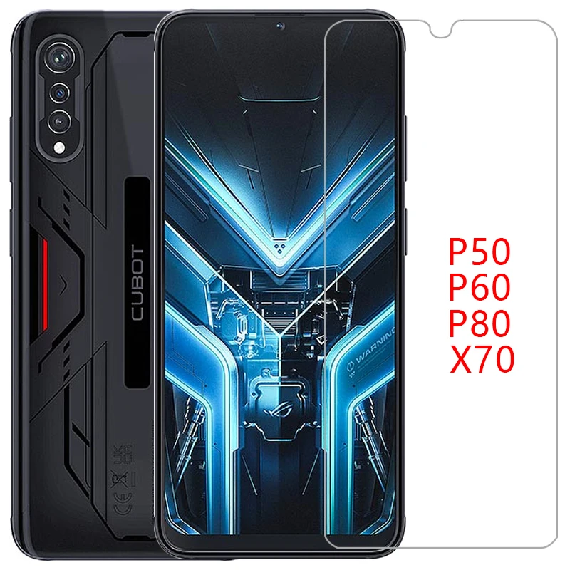 case-for-cubot-x70-p50-p60-p80-cover-tempered-glass-on-cubotx70-x-70 ...