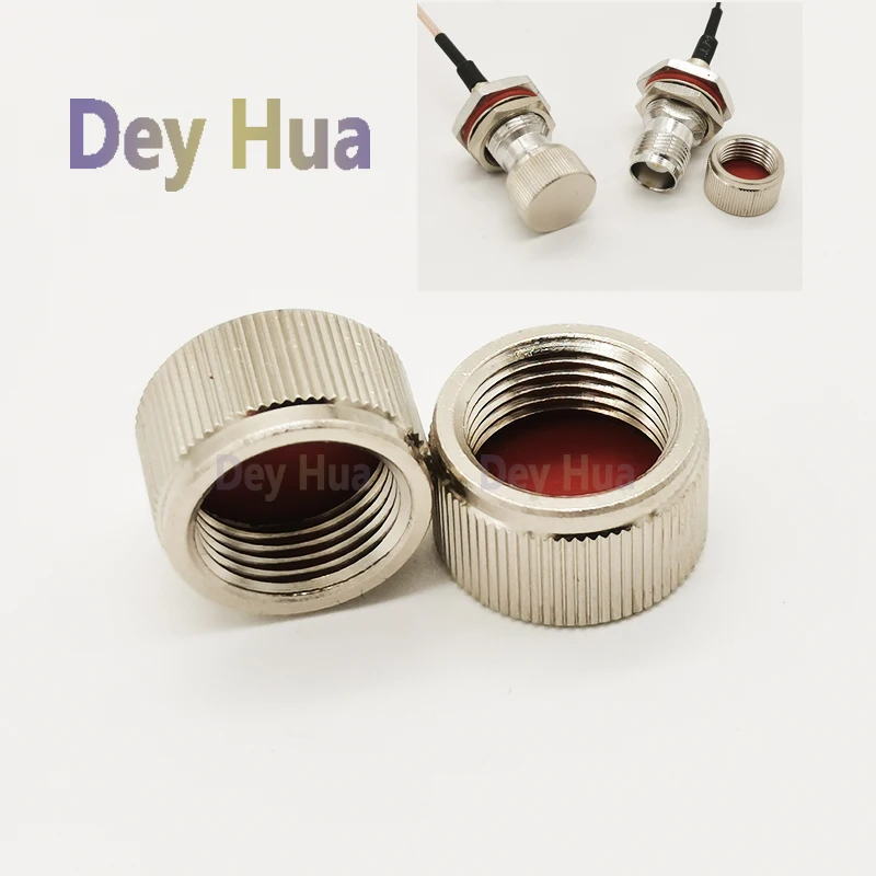 2-pieces-of-TNC-metal-dust-caps-for-RF-coaxial-connector-plug-caps ...