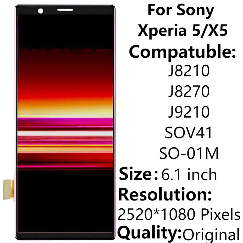 6-1-Original-For-Sony-Xperia-5-LCD-Touch-Screen-Digitizer-Assembly ...