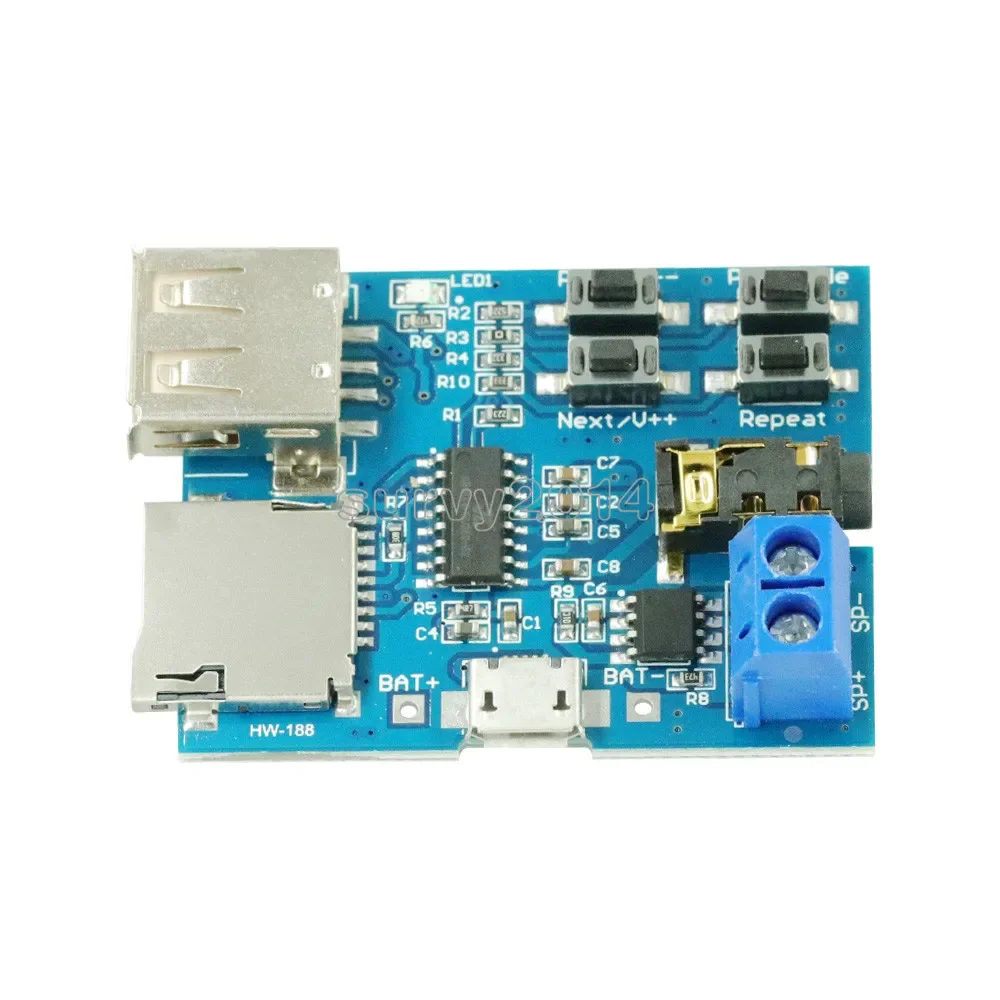 1pcs-TF-Card-U-Disk-MP3-Format-Decoder-Board-Module-Amplifier-Decoding ...