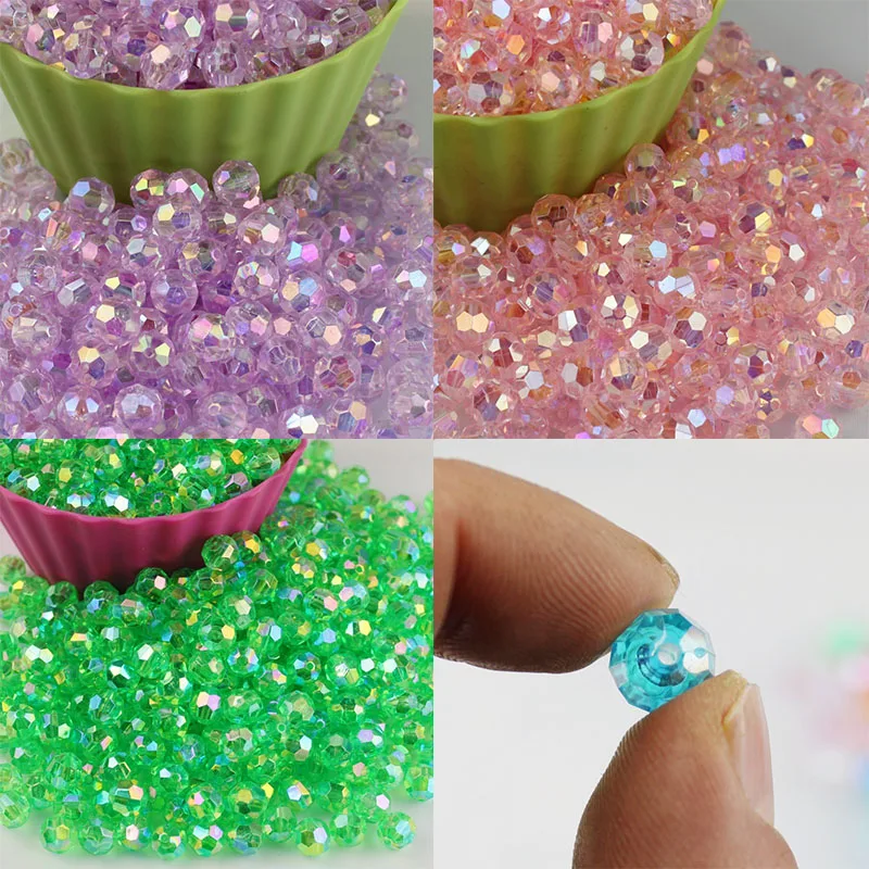 10mm-AB-Colored-Transparency-Acrylic-Angle-Beads-DIY-Crafts-String ...