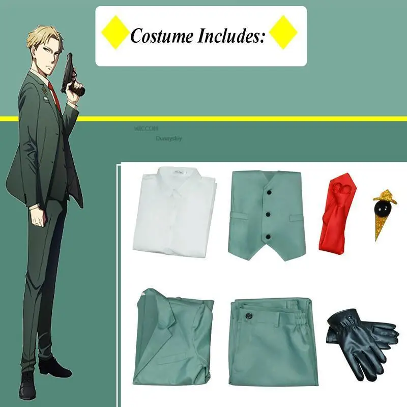 Loid Forger From Spy X Family Costume Carbon Costume DIY, 40% OFF