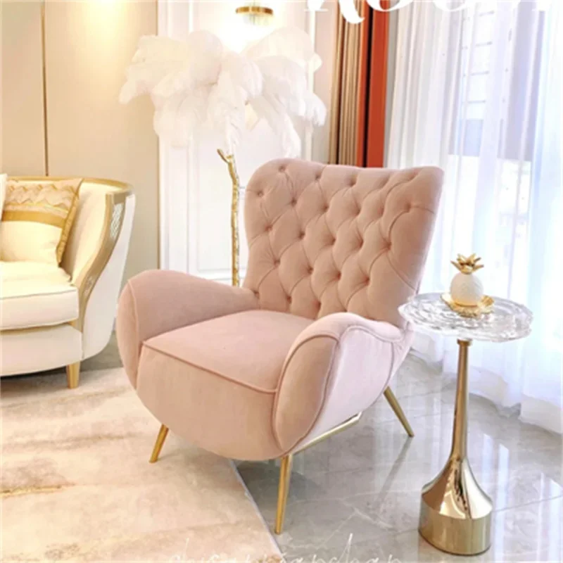 Lounge-European-Sofa-Living-Room-Luxury-Minimalist-Nook-Designer-Single ...