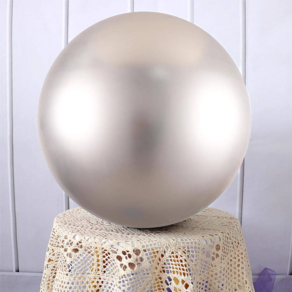 18/36inch Chrome Metallic Balloons Large Latex Balloon for Wedding ...