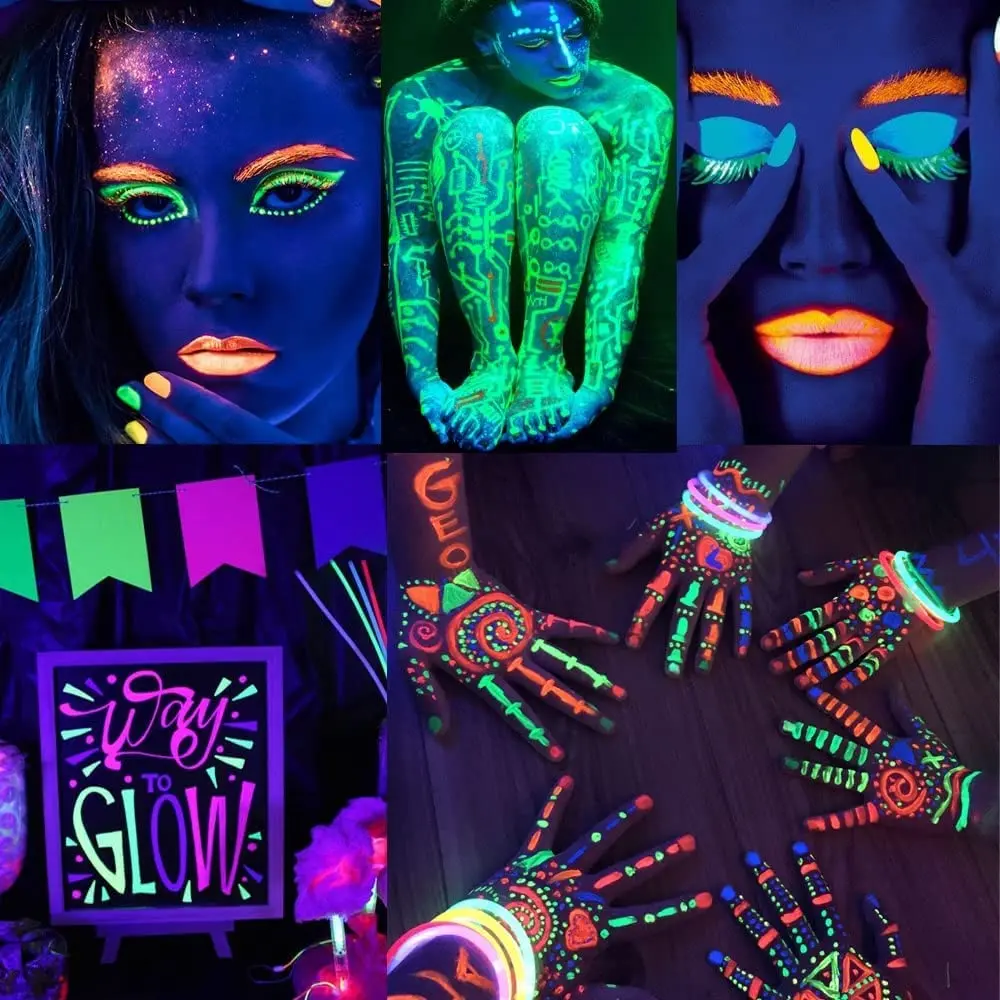 Black Light Paint Ideas