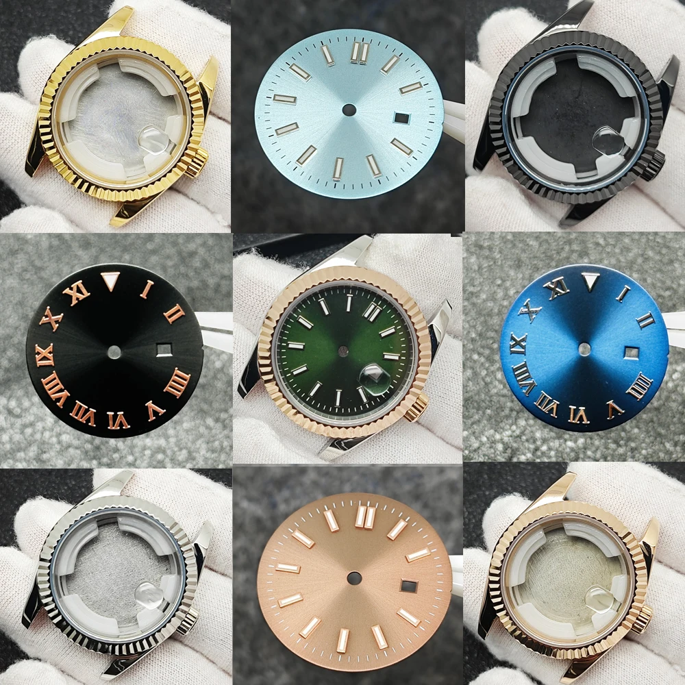 31mm Watch Case Set for Women 24.5mm Dial 17mm Strap and Hands for NH05 ...