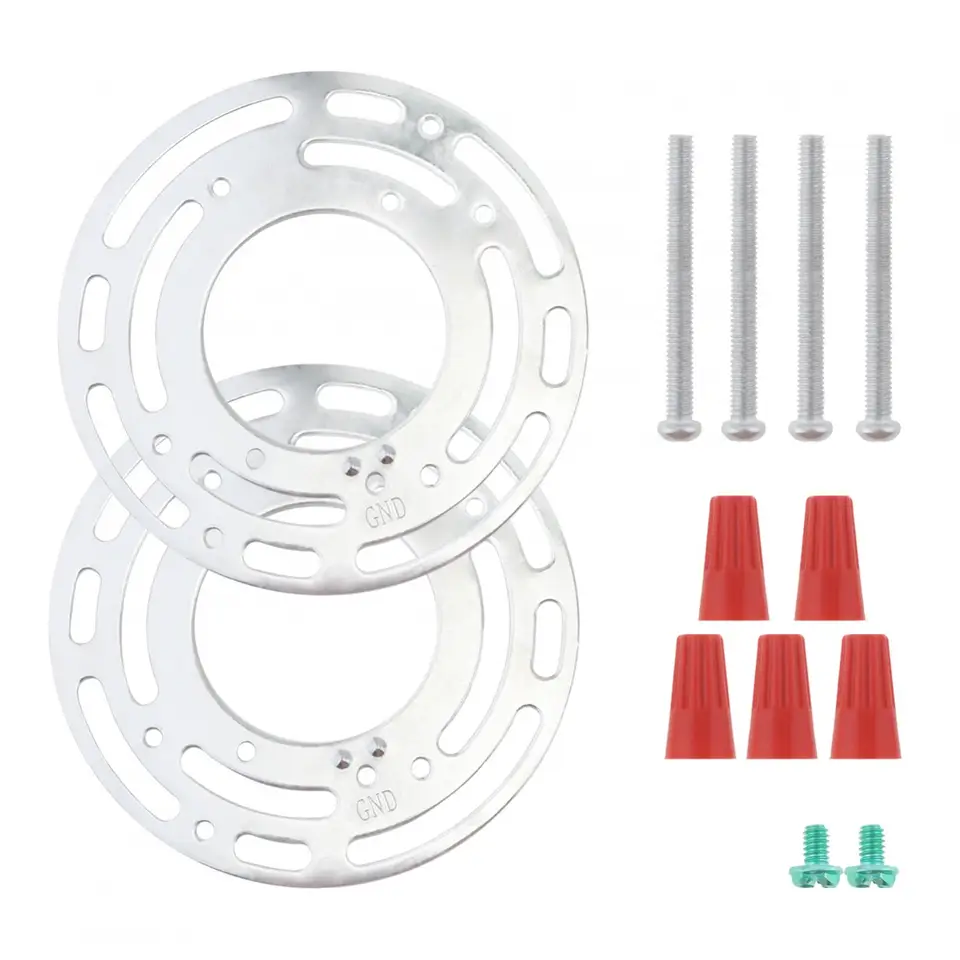 Light Fixture Mount Bracket 2-Pack Light Fixture Mounting Brackets ...