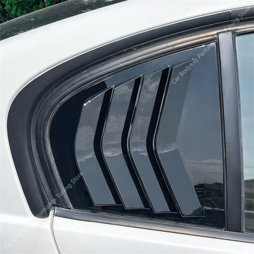 For-BMW-E90-Car-Styling-Rear-Window-Louvers-3-Series-320i-325i-320d ...