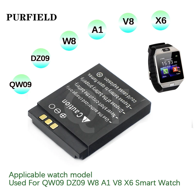LQ-S1-3-7V-380mAh-GTF-Smart-Watch-Battery-GTF-Durable-lithium ...