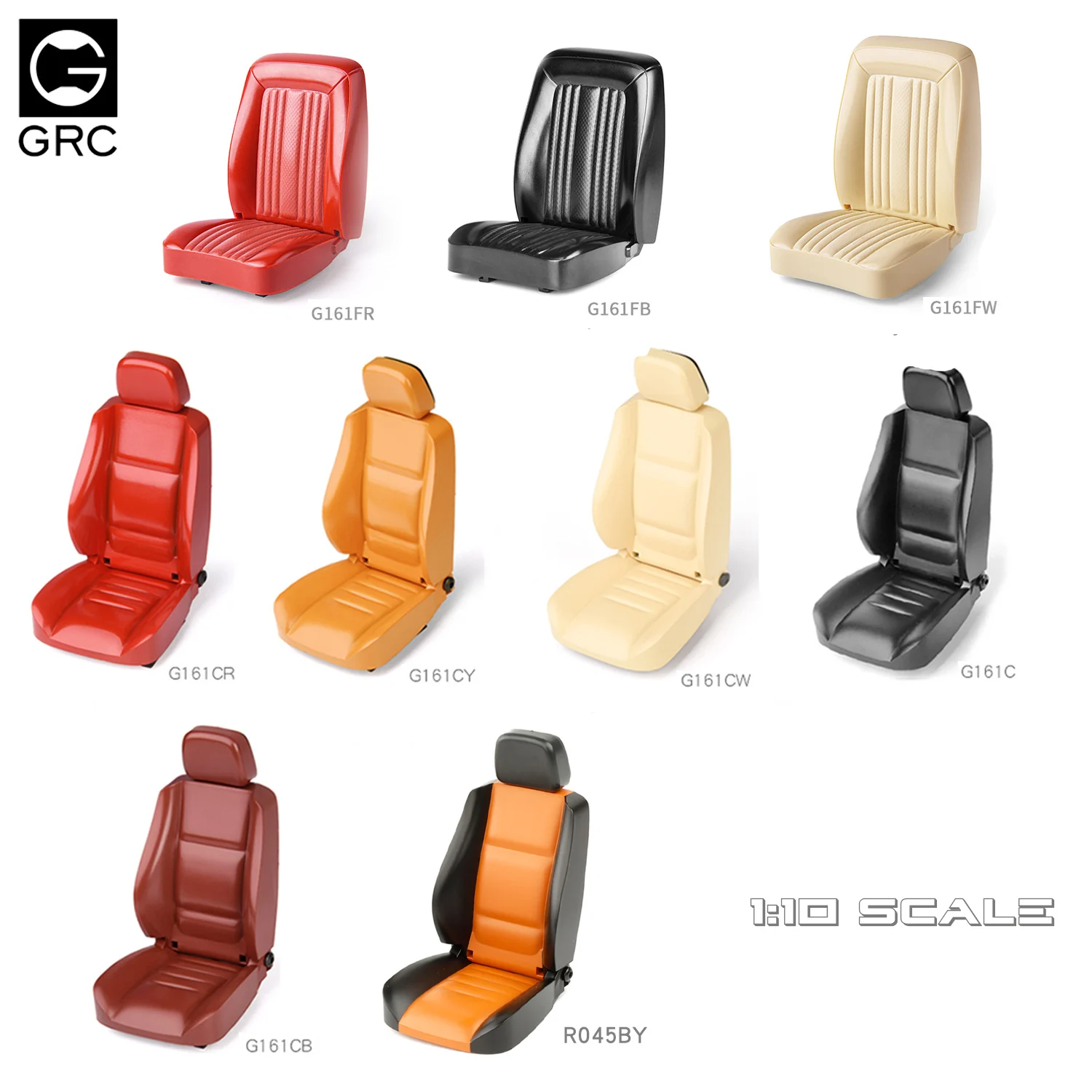 GRC 1/10 1979 Old-fashion Seats for 1/10 RC Crawler TRX4 Defender ...