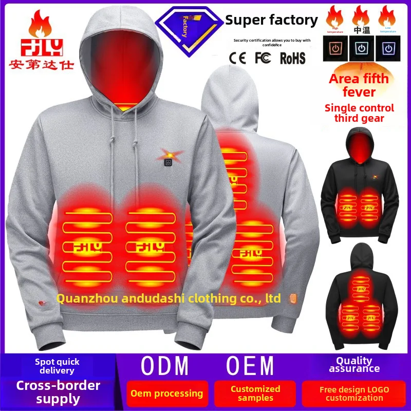 Winter-New-Men-s-Hooded-Heating-Sweater-Electric-Heating-Sweater ...