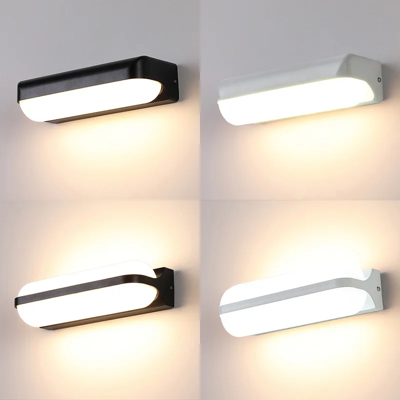 Simple Outdoor Wall Lamp IP65 Waterproof External Wall Mounted Lamps ...