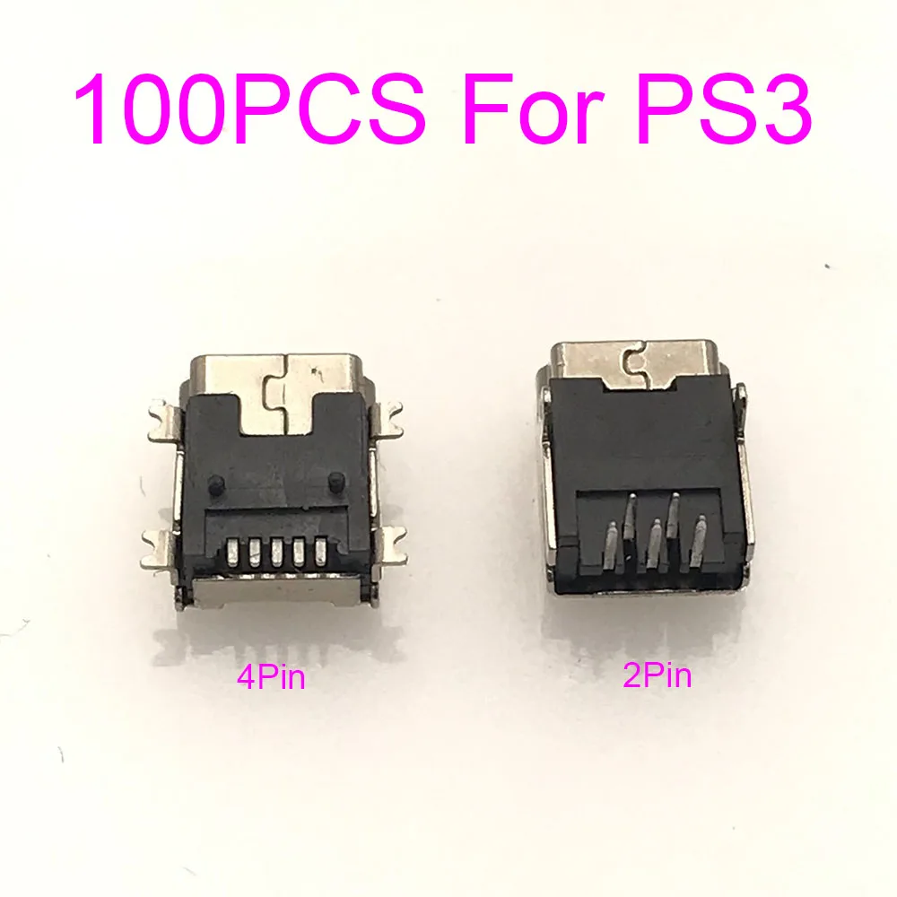 100PCS-New-Mini-USB-Charging-Socket-Port-for-Sony-Playstation-PS3 ...