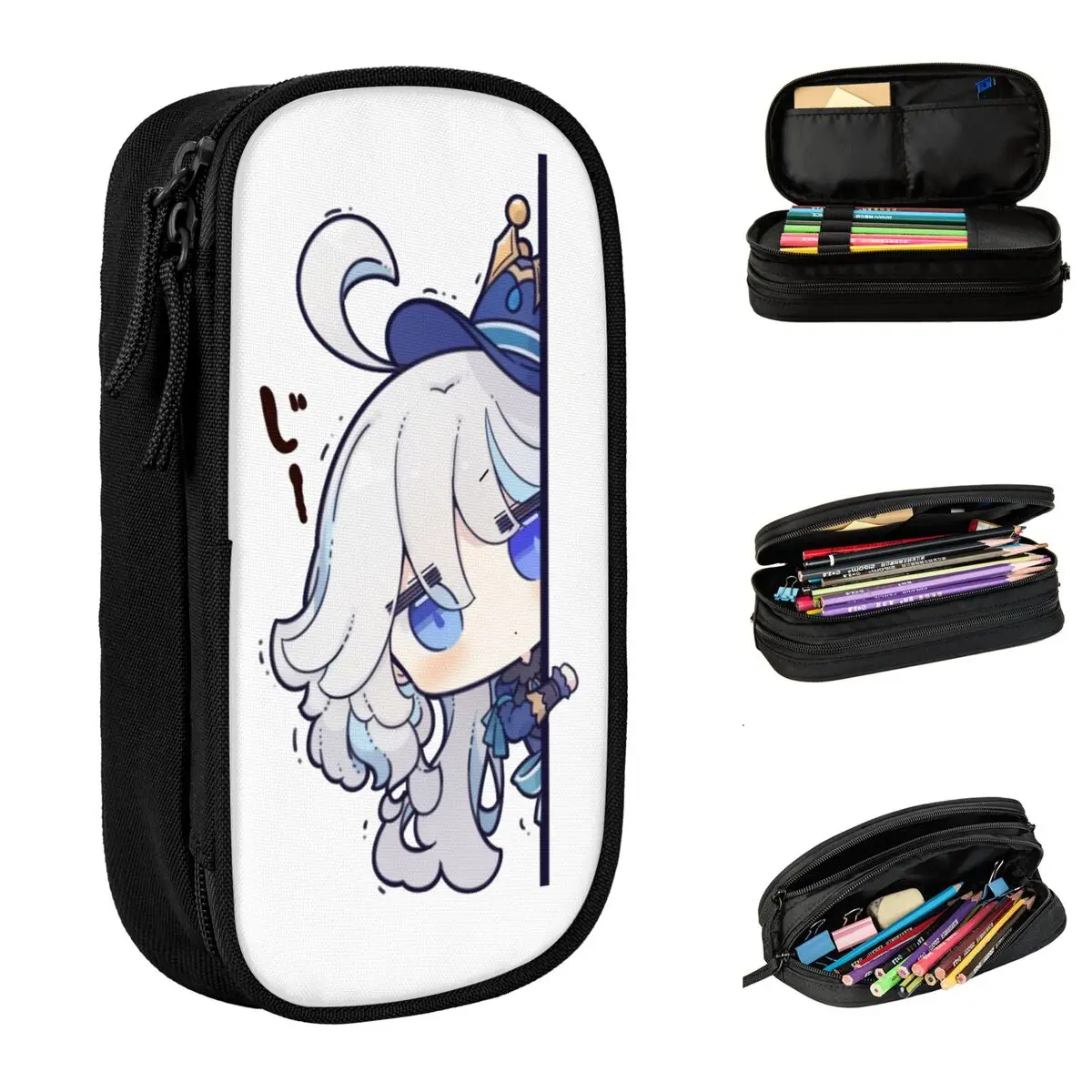 Game-Genshin-Impact-Furina-Games-Pencil-Case-Double-Layer-Large ...