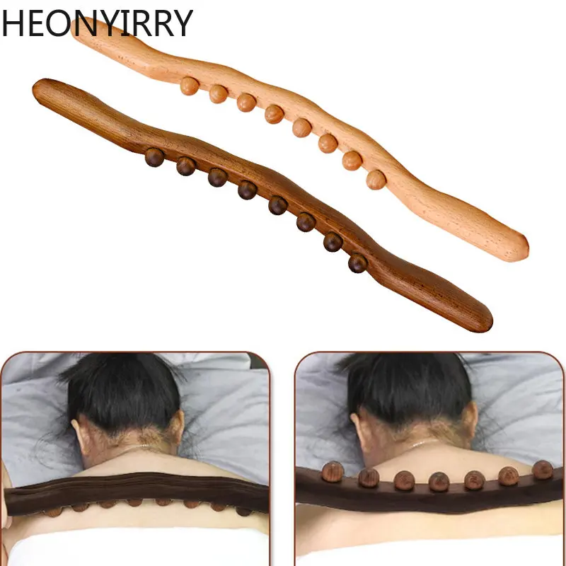 Massager-for-Body-Natural-Carbonized-Wood-Scraping-Massage-Stick-Back ...