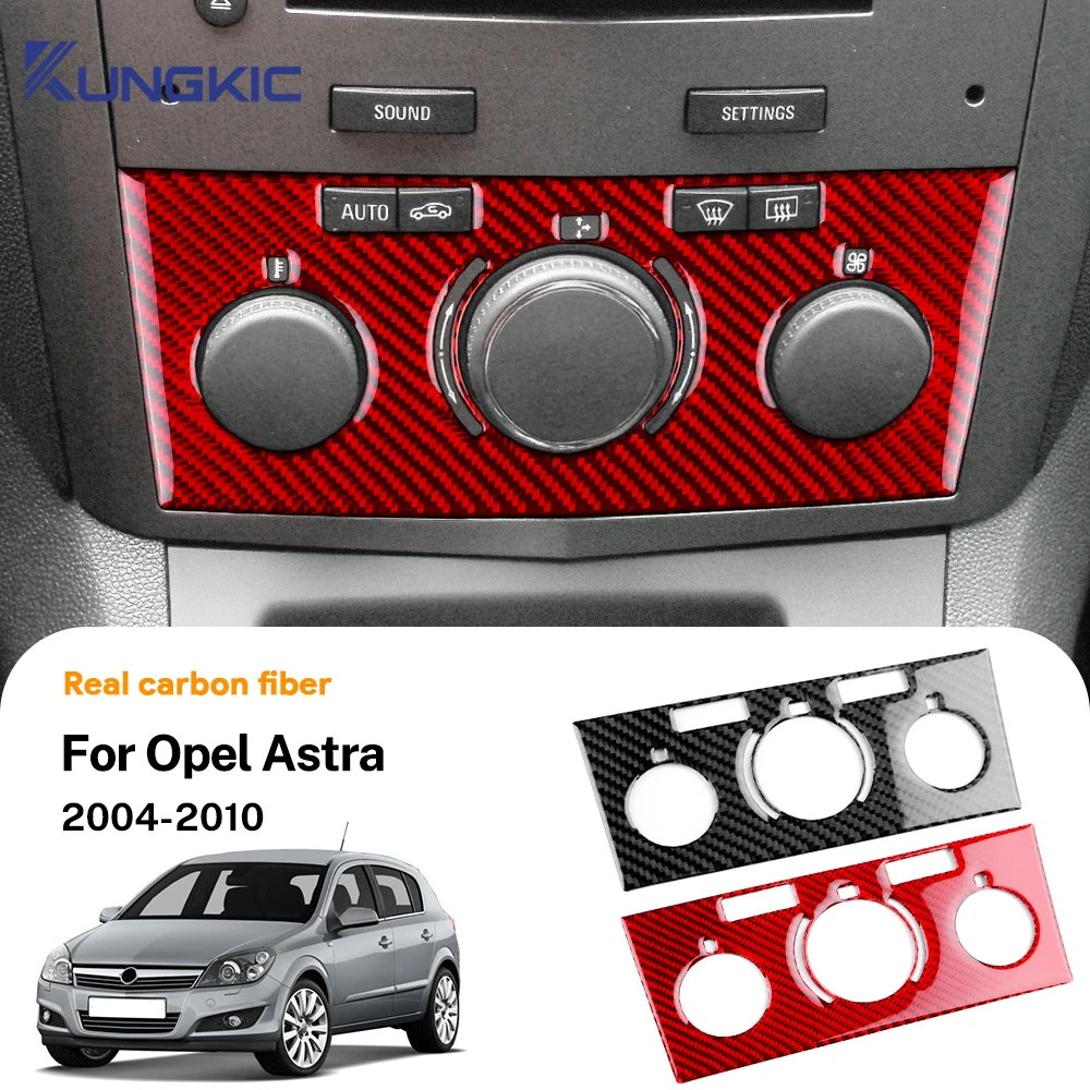 Real Soft Carbon Fiber Sticker For Vauxhall Opel Astra H MK5 2004 2005 ...