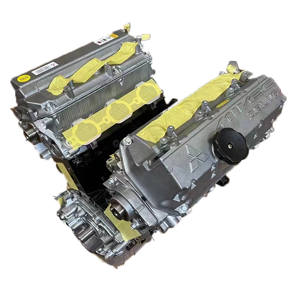 Mitsubishi-Auto-Engine-6G74-V75-6-Cylinders-Car-Motor-Systems-Assembly ...