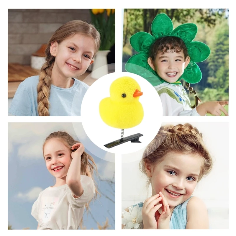 652F-Set-of-10-Children-s-Duckbill-Hairpin-Cute-Duck-Pattern-Hair-Clip ...