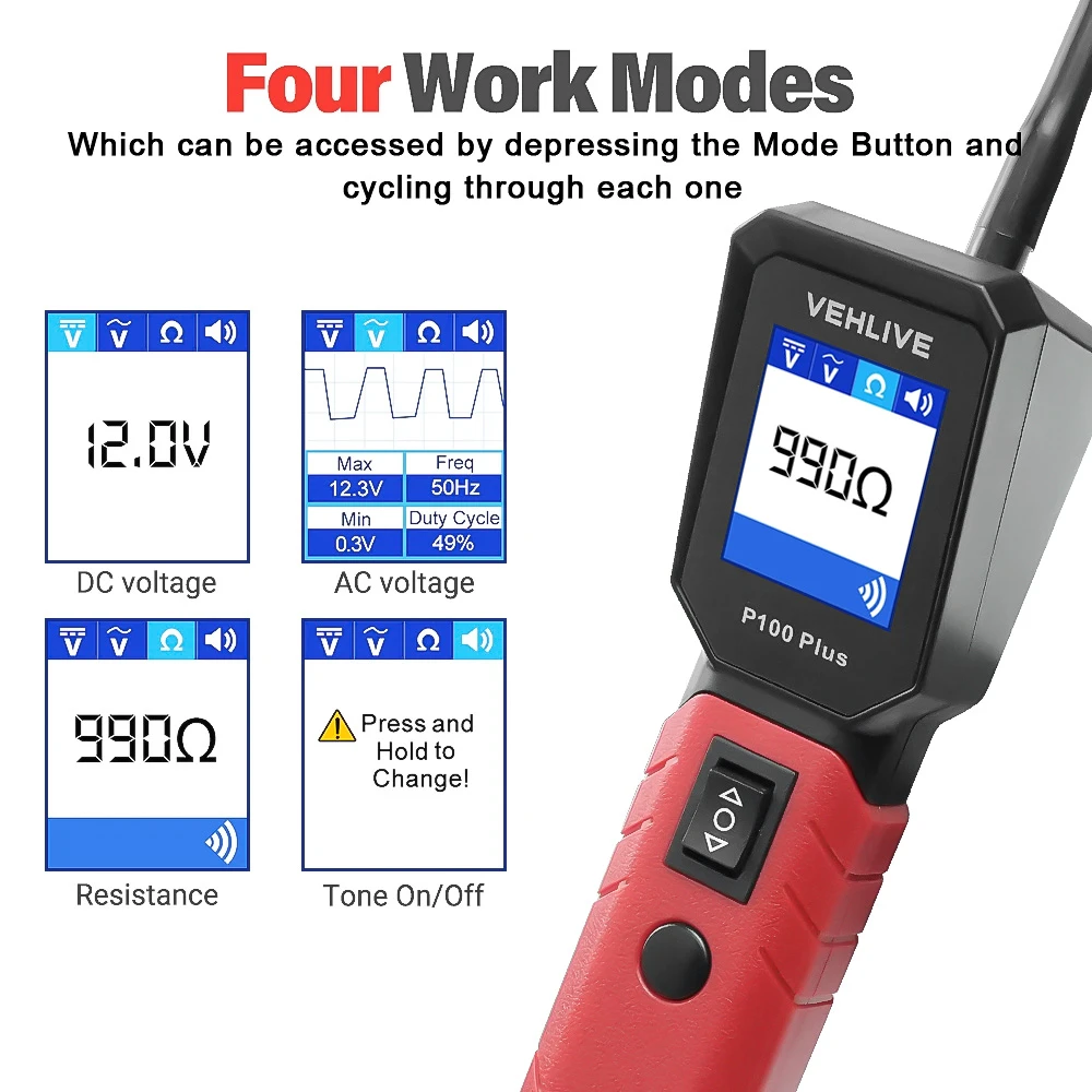 Newest 12v Powerscan Ps100 Plus Automotive Circuit Tester Electrical ...