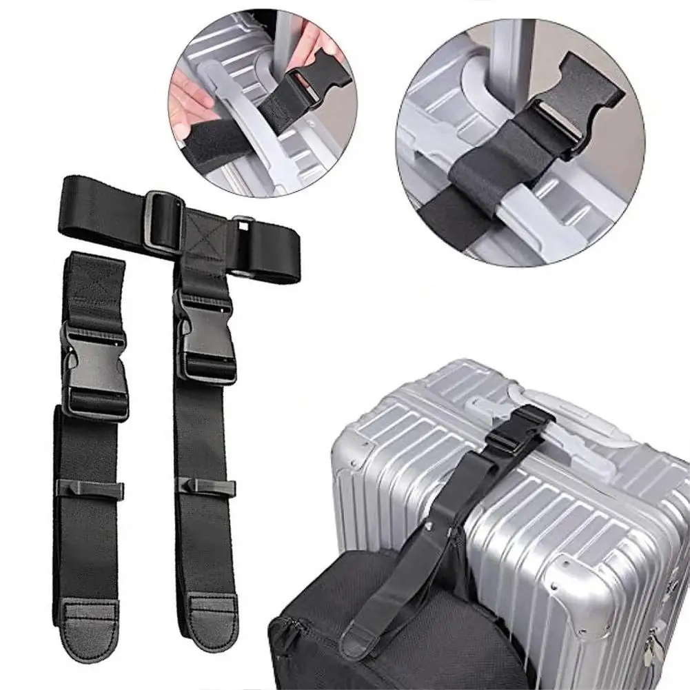Multiple Bag Travel Solution 2-Pack Luggage Connector Straps - Heavy ...