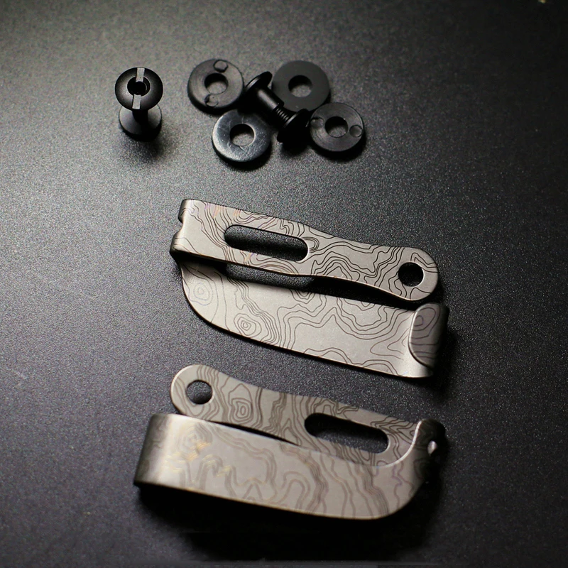 EDC-Titanium-Alloy-Knife-Back-Clip-Pocket-Clip-Survival-Tactical ...