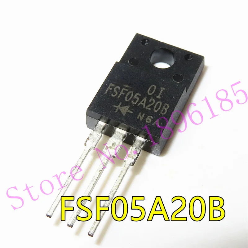 무료 배송 10Pcs FSF05A20B FSF05A40B FSF05A60B TO 220F 3 5A 200V/400V/600V ...