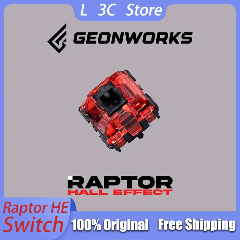 Original-Geonworks-Raptor-HE-Switch-Wooting-60HE-Apex-Electromagnetic-Trigger-Hall-Effect ...