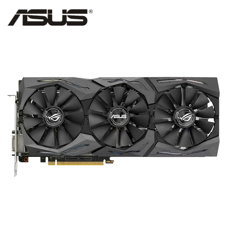 ASUS ROG STRIX GTX 1080 8GB 1080Ti 11GB GPU Video Card NVIDIA GTX1080 ...