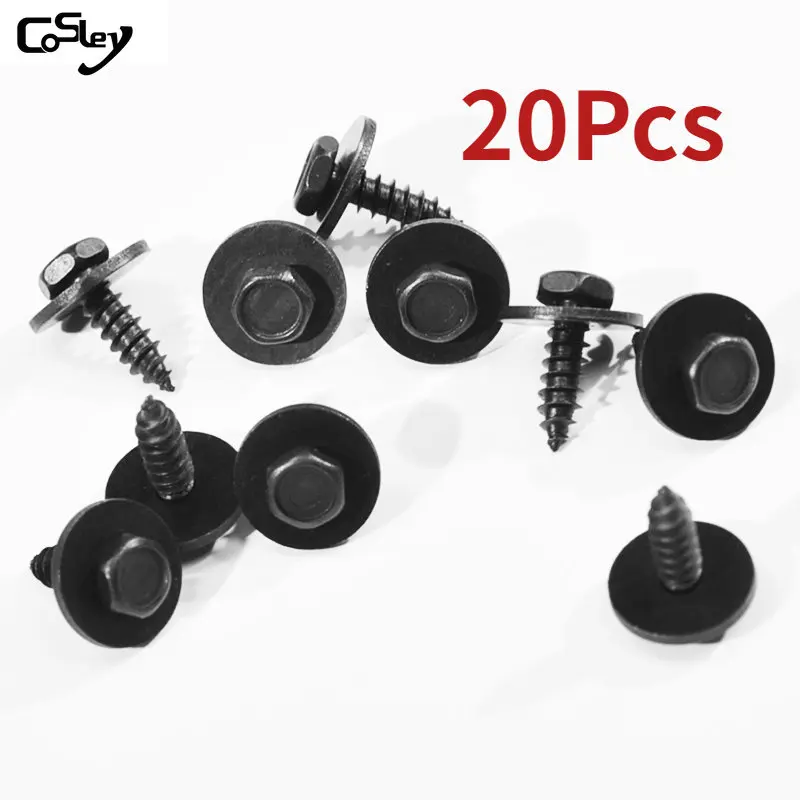 20Pcs-Set-Self-Tapping-Tapper-Screw-And-Washer-For-BMW-4-8-x-19-mm ...