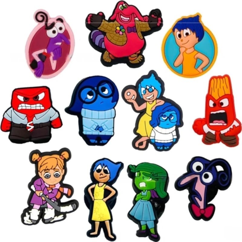 17-Pcs-Disney-Anime-Inside-Out-Series-Shoe-Charms-for-Crocs-DIY-Cute ...