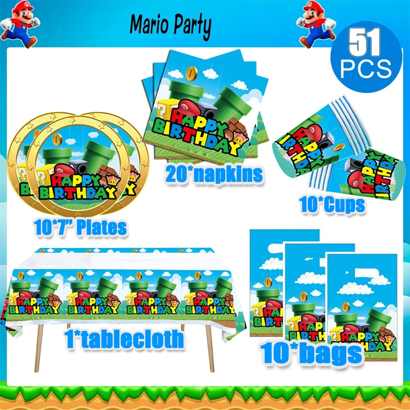 Super Mario Bros Table Ideas