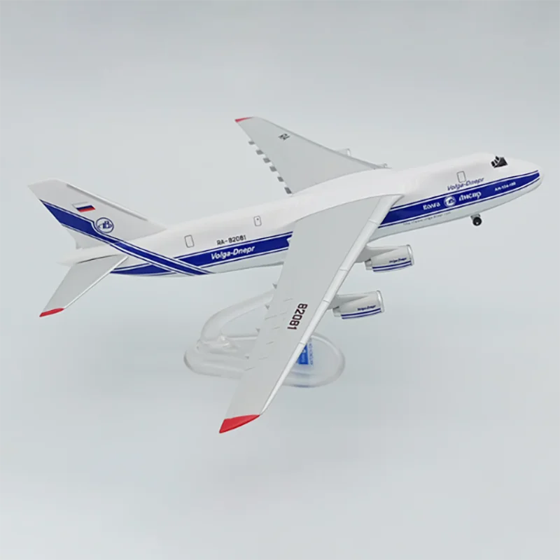 Scale 1/400 Antonov An-124 Russian Miniature Diecast ABS Plastic ...