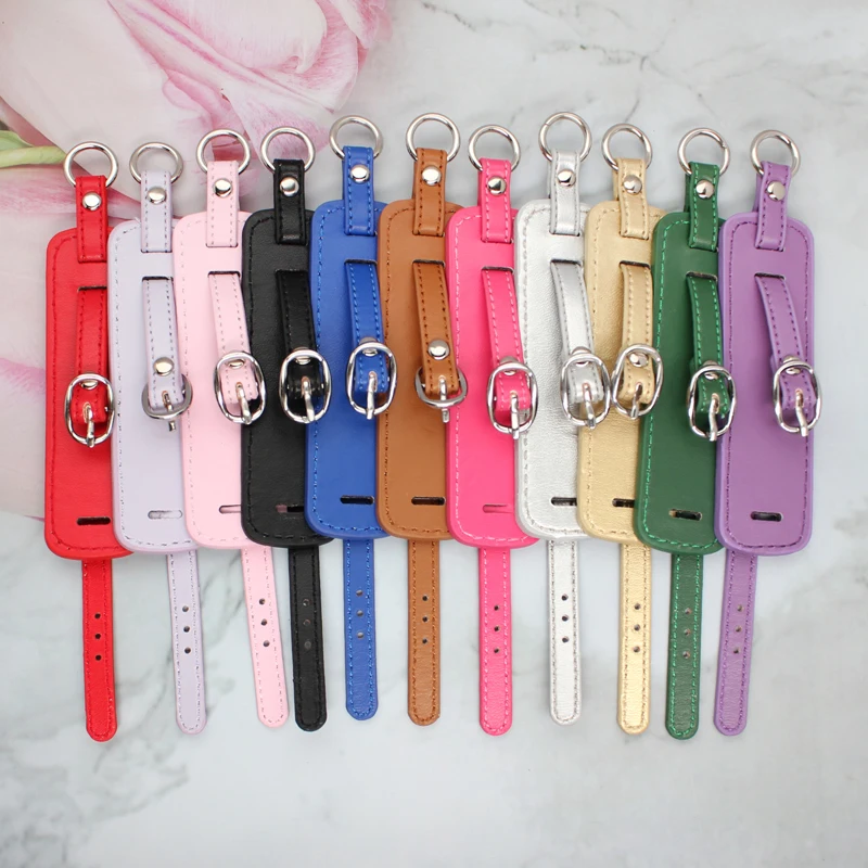 1PC-PU-Leather-Key-Chain-Fit-DIY-Bag-Pendant-Key-Chains-Holder-Car ...