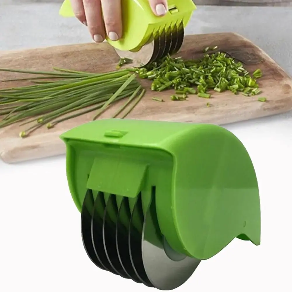 Parsley-Chopper-Roller-Herb-Roller-Mincer-Manual-Vegetable-Cutter-with ...