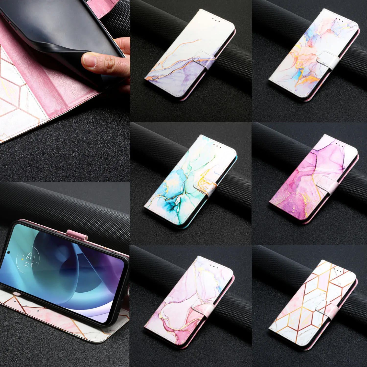 Marble Phone Case Holster | Marble Wallet Case | Mobile Phone Cases ...