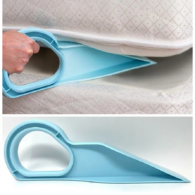 Ergonomic Mattress Wedge Elevator Bed Making & Mattress Lifting Handy ...
