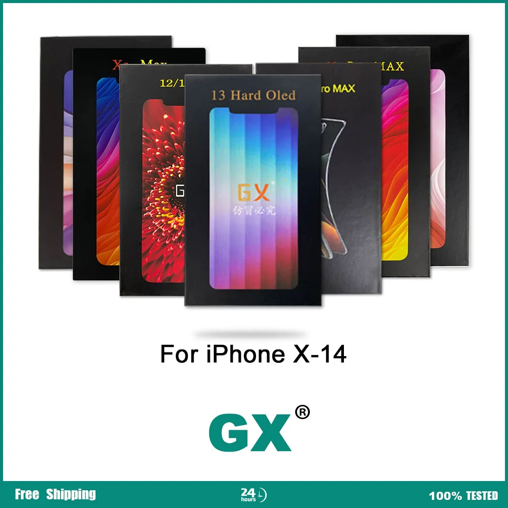 GX-LCD-Display-For-iPhone-X-XS-XR-11-11ProMax-12-12Pro-12pro-Max-13 ...
