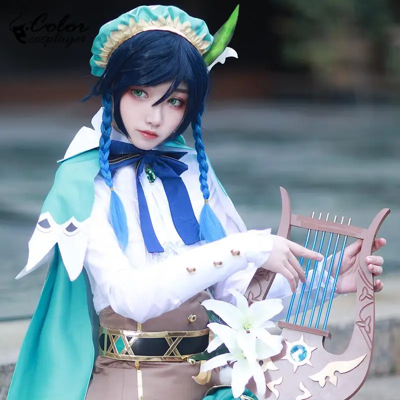 Color Cosplayer Genshin Impact Cosplay Hutao Keqing Venti Lumine Klee ...