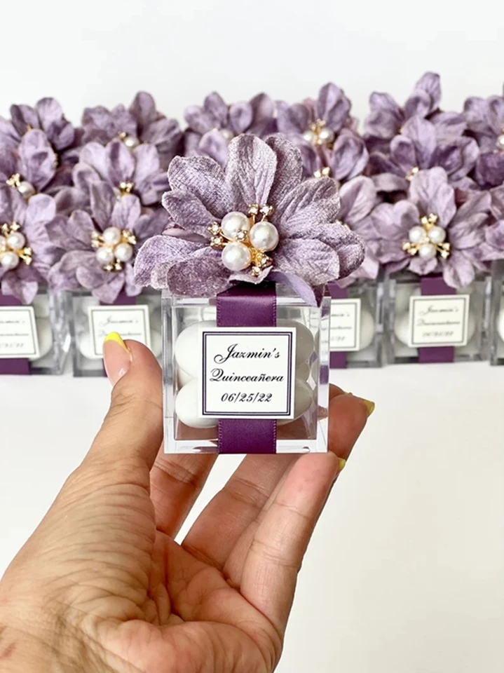 Purple Inexpensive Wedding Favors