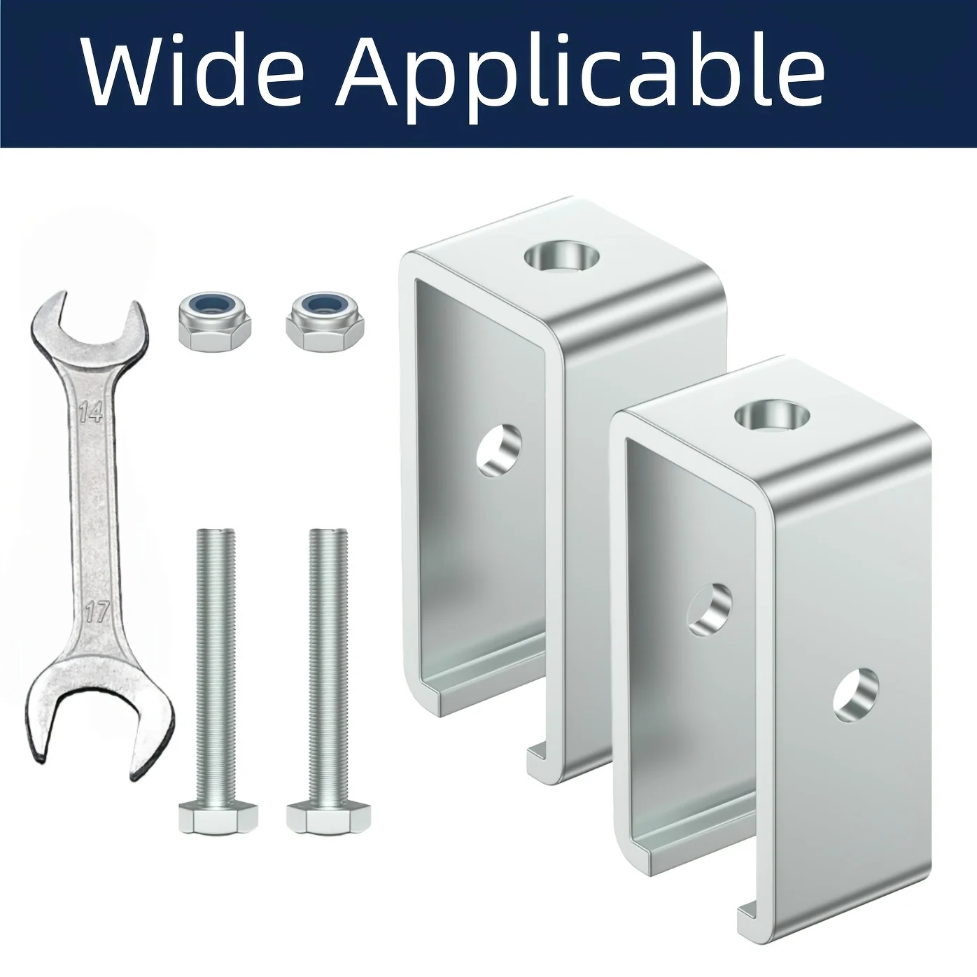 7pcs trolley rail hangers, aisle trolley rails, supporting channel ...