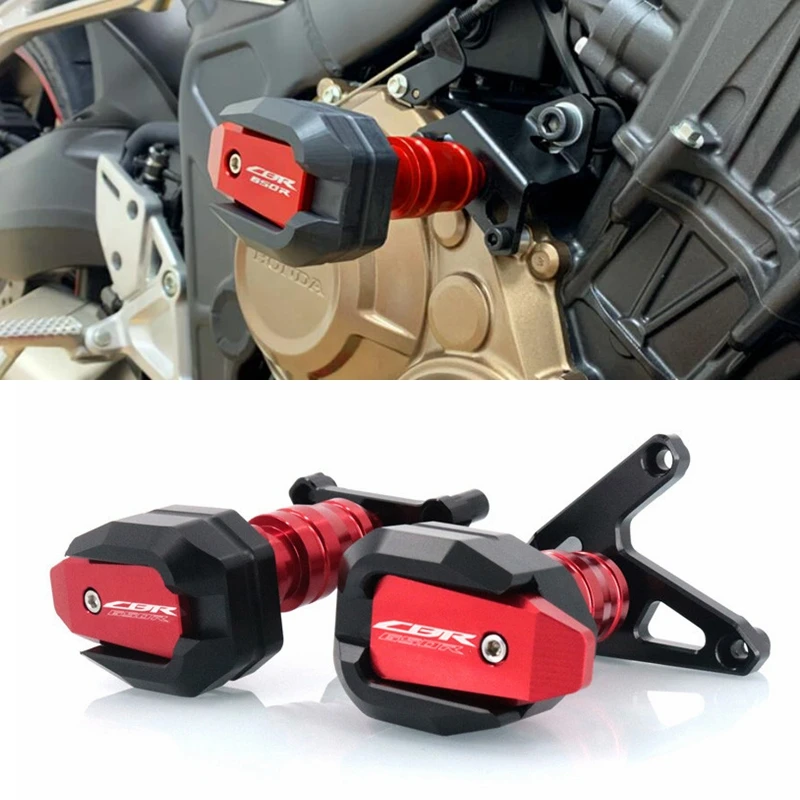 Motorcycle-CNC-Falling-Protection-Frame-Slider-Fairing-Guard-Crash-Pad ...