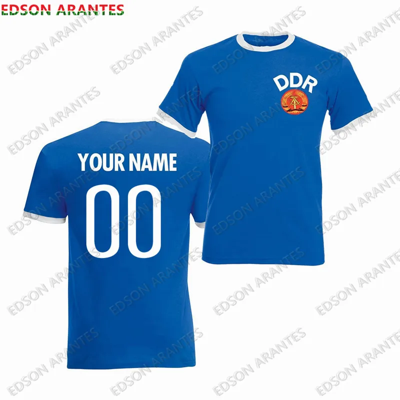 Retro-DDR-Futbol-T-shirts-Men-Women-Personalized-Name-Number-East ...