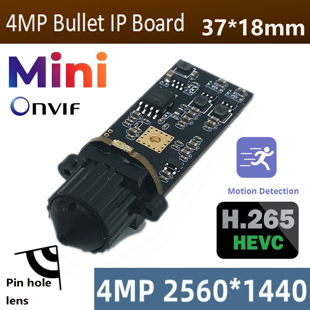4MP-Mini-IP-Bullet-Camera-Module-Pcb-Security-CCTV-P2P-RTSP-utilizzato ...