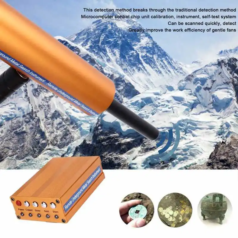 100-240 V Földalatti Kincs Lokátor Professzionális Kézi Érzékenység ...