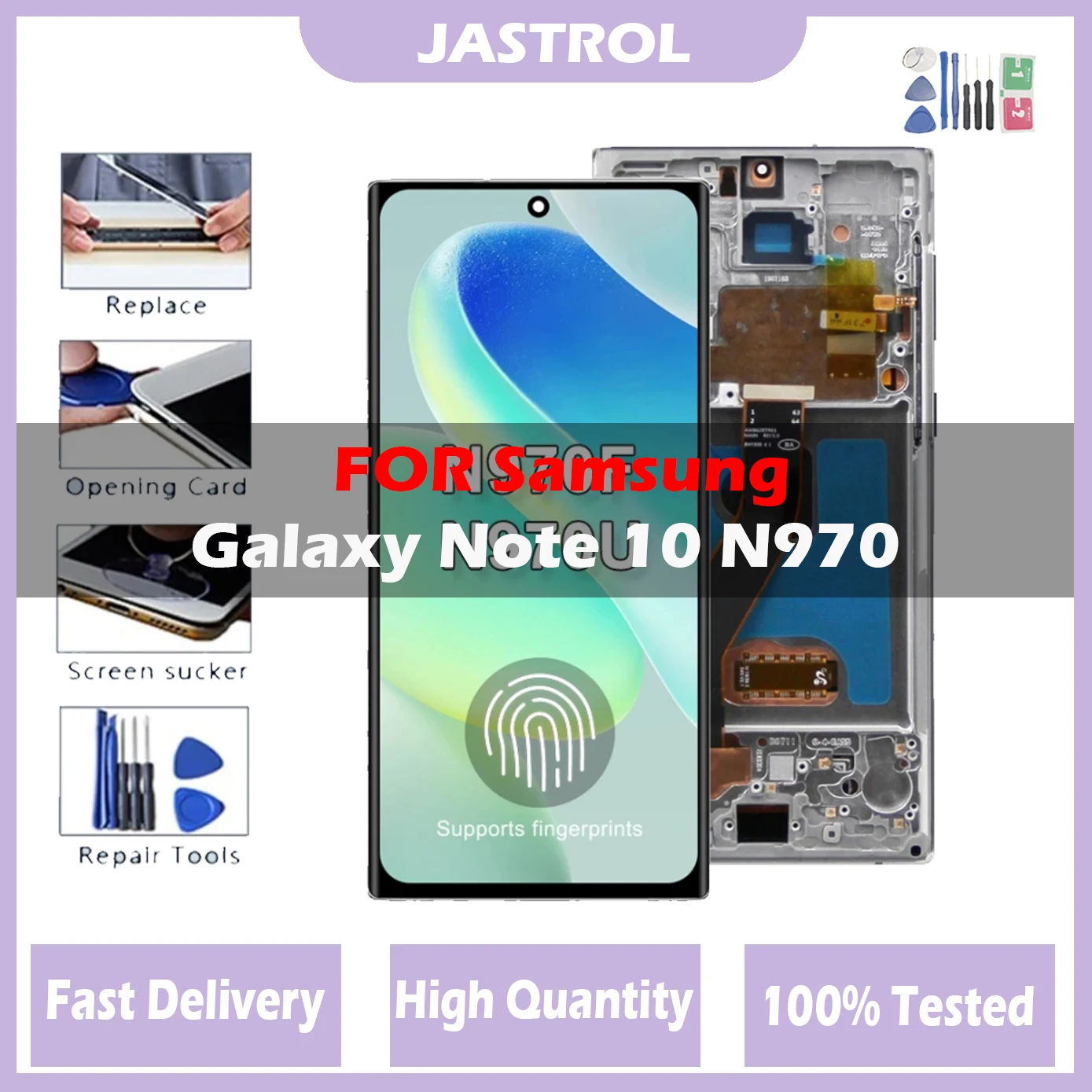 100-Tested-Oled-Display-For-SAMSUNG-Galaxy-Note-10-N970F-N970-N9700-LCD ...