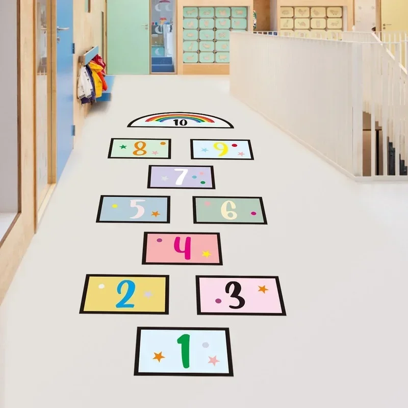 Number-Floor-Sticker-Baby-Wall-Stickers-Flooring-Wallstickers-For-Kid-s ...