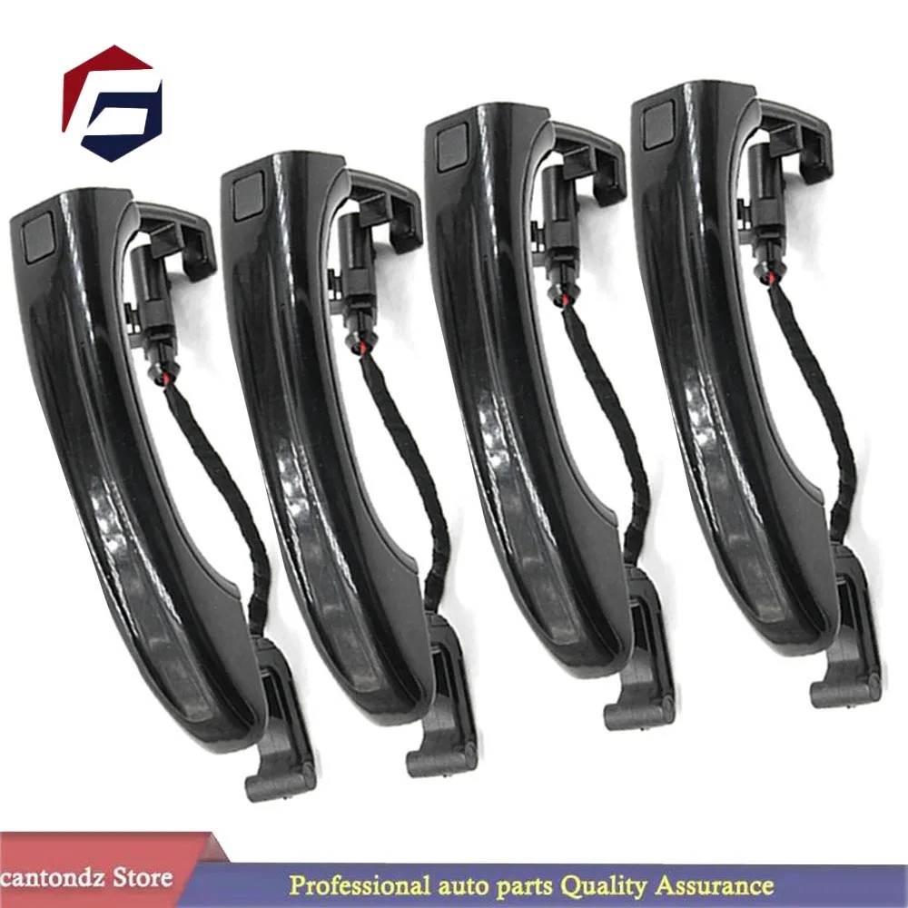4Pcs-Smart-Sensor-Exterior-Door-Handle-For-Audi-Q7-2007-2015-4L0837205A ...