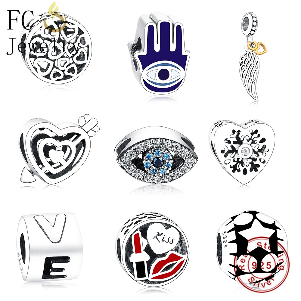 FC-Jewelry-Fit-Original-Brand-Charms-Bracelet-Bangle-925-Silver-Animal ...